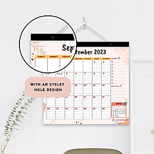 Fridge Calendar 2024 2025 by StriveZen, Magnetic, Monthly 10x10 Inch, Academic, Refrigerator, Desktop, Gift, Teacher Family Busy Mom Office, January 2024- December 2025