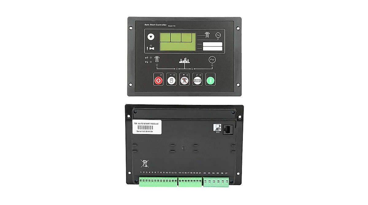 Yanmis DSE720 Auto Start Generator Control Panel