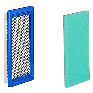 HIFROM Air Pre Filter Cartridge Cleaner Compatible with Kawasaki FH381V FH430V 11013-7017 11013-7034 Gravely 21538000 531 30 81-57 Ariens 2153800 JD MIU10998 (Pack of 2)