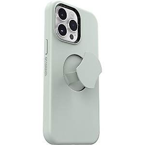 OtterBox iPhone 14 Pro Max OtterGrip Symmetry Series Case - CHILL Out (Green), Built-in Grip, Sleek case, Snaps to MagSafe, Raised Edges Protect Camera & Screen