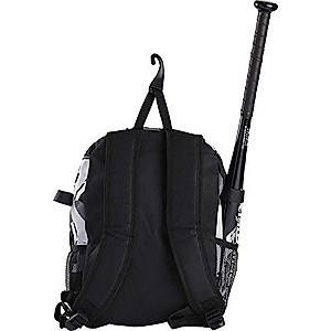Rawlings | REMIX Baseball & Softball Equipment Bag | T-Ball / Rec / Travel | Backpack - Black