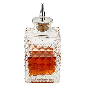 Barfly Bitters Bottle - Cut Crystal - 90 Ml