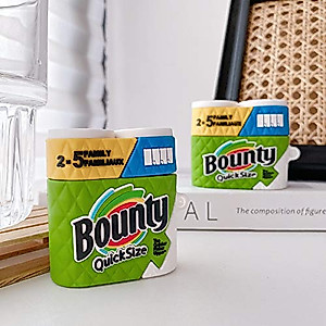 Peekdook for Airpod 2/1 Case Soft Silicone Bounty Tissue Cute Cartoon Funny Cover Fashion Protective Skin Accessory Keychain Girl Teen Compatible Box with Air pod 2 & 1 (Bounty Tissue)