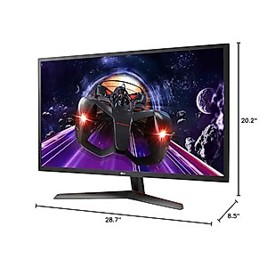 LG 32MP60G-B 31.5 inch Full HD 1920x1080p 16:9 1ms AMD FreeSync IPS Monitor Bundle with Deco Gear HDMI Cable 2 Pack + Gamer Surface Mousepad + Screen Cloth