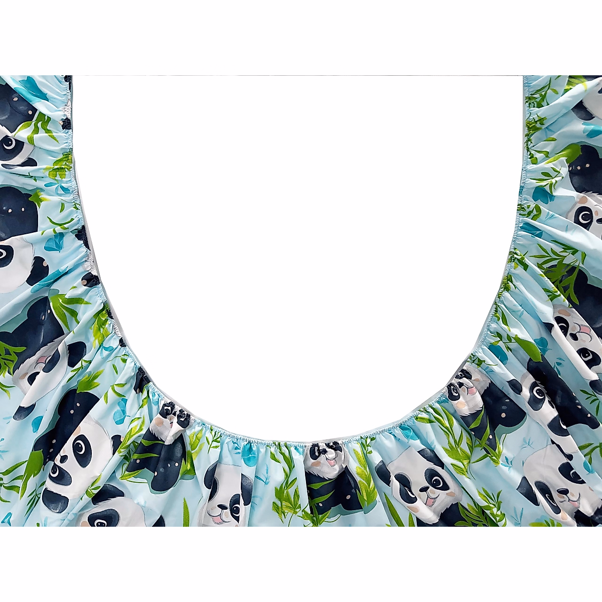 Comfy Deal Hight Thread Count Super Soft Microfiber Kid Breathable Bed Sheet Set with Pillowcase, Flat and Fitted Sheet (Twin, Panda)