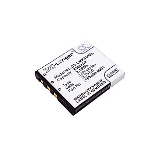 Replacement Battery for Voyager 1602G, LX34L1-G, fits Part Number 163480-0001, 8650A376 Barcode Scanner Cameron Sino CS-LMX340BL 3.7V Li-ion 850mAh/3.15Wh