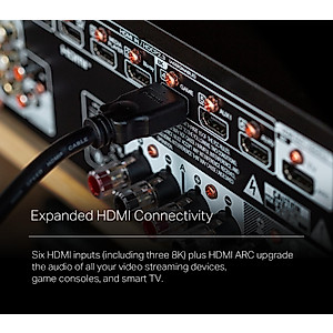 Marantz STEREO 70s 2-Ch AV Receiver (75W X 2) - 4K/120 and 8K Compact Home Theater Receiver, Class A/B Amplification, Supports Spotify Connect, Airplay 2, Bluetooth, & More via Wi-Fi & HEOS Multi-Room