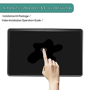 KEANBOLL 2 Pack Tempered Glass Screen Protector for All-New Amazon Fire 7 Tablet 7-inch (12th Generation, 2022 Released)[2.5D Radian] Anti-Explosion Glass Screen Protector