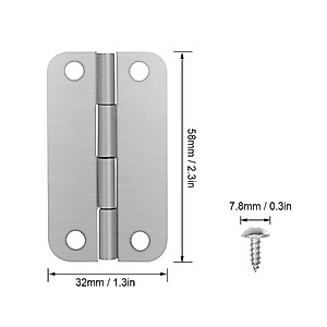 Picowe 3 Pack Cooler Hinges for Igloo Ice Chests, Cooler Stainless Steel Hinges Replacement Set with Screws