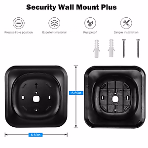 Wall Plate Bracket for New 2022! ecobee Smart Thermostat Premium New 2022! ecobee Smart Thermostat Enhanced
