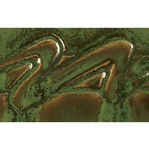 Amaco Potters Choice Hi Fire (Cone5-6) Glaze - Pint # PC-42 -Seaweed