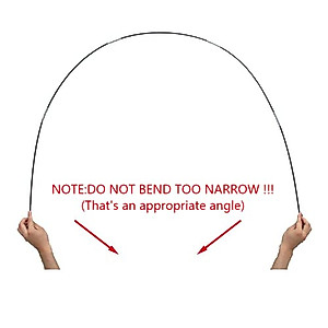 Greenhouse Tunnel with Clips,Set of 6,Greenhouse Hoops for Supporting Garden Row Covers to Protect Plants from Frost, Insects, Birds, or Intense Sun