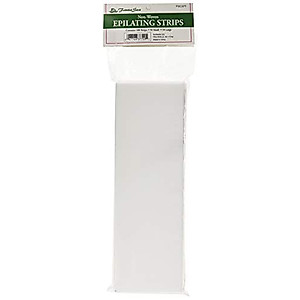 FantaSea Non Woven Facial and Body Wax 100 Strips, 50 small 50 large