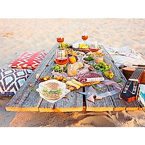 WANBAO 200 PCS 5 x 5 Inch Clear Plastic Take out Containers,Disposable Clamshell Dessert Container with Lid, for Salads, Pasta, Sandwiches