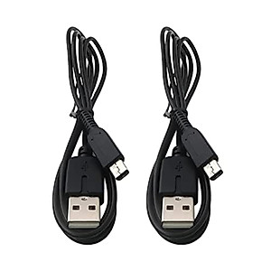 Xspeedonline 2Pcs USB Charger Cable for Nintendo 3DS, Power Charging Cable Recharge DS i from Any PC and Laptop