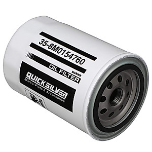 Quicksilver 8M0154760 Oil Filter for Various Marine Engines
