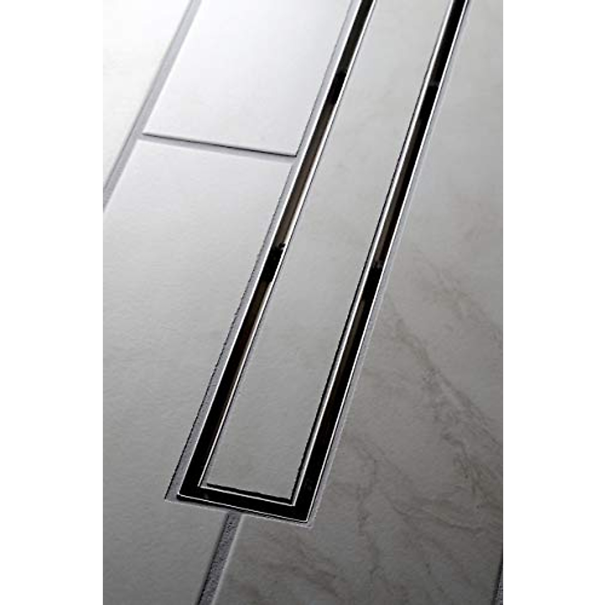 Designline 24 in. Stainless Steel Linear Shower Drain Tile-in Grate