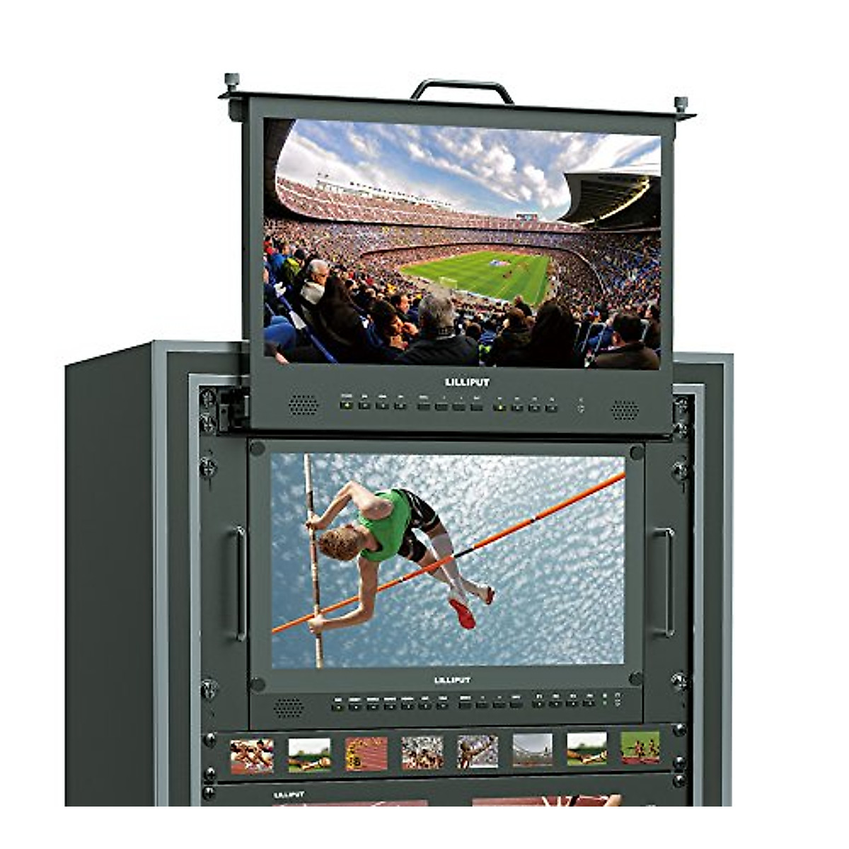 LILLIPUT 17.3" RM-1730S 1920×1080, Full HD Resolution 1RU Pull-Out Monitor