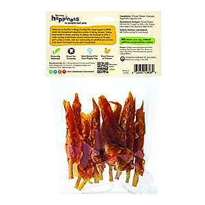 Pet 'n Shape Chik 'n Skewers - Chicken Wrapped Rawhide - All Natural Dog Treats, Chicken, 8 Oz, 10808