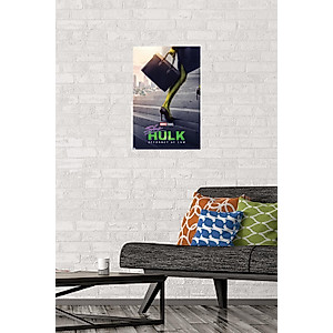 Trends International Marvel She-Hulk: Attorney At Law - Teaser One Sheet Wall Poster, 22.4L x 14.7W, Premium Unframed Version