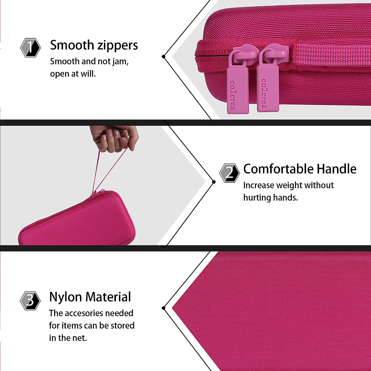 co2CREA Hard Case compatible with Texas Instruments TI-84 Plus CE/TI-84 Plus/TI-Nspire CX II CAS/TI-Nspire CX II/TI-83 Plus/TI-89 Titanium/TI-85 / TI-86 Color Graphing Calculator, Plum