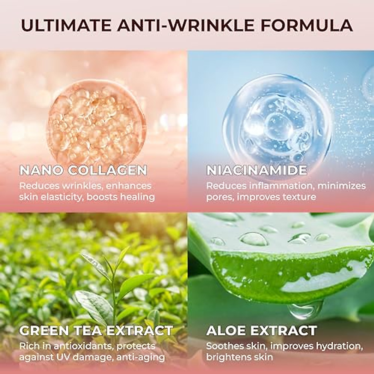 ABERA Loka Nano Collagen Neck Cream for Neck & Décolleté, SPF 30+, Reduce Fine Lines & Wrinkles with Niacinamide, Neck Tightening and Firming Effect for Women, Facial Moisturizer (1.76 Fl Oz)