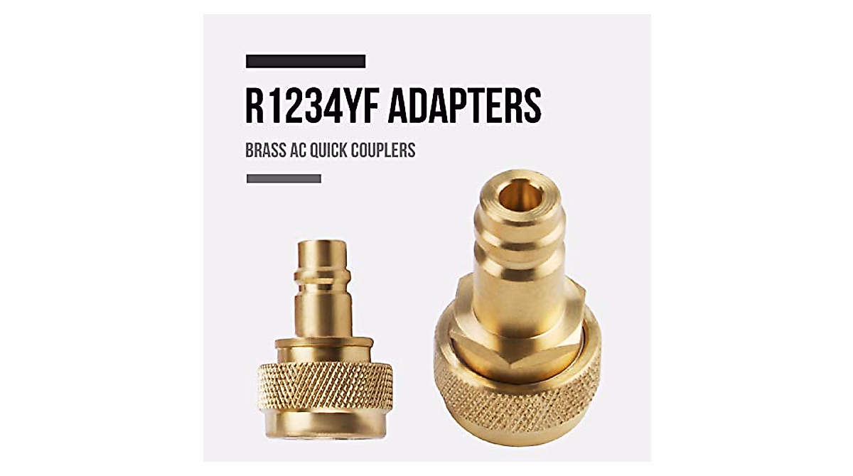 Lichamp Car A/C R1234YF R134A Adapters, AC R134 R1234 R 134A 1234YF ...