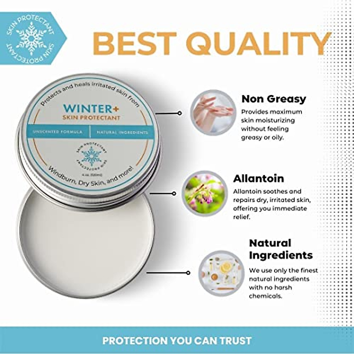 Coral Safe Get All-Year-Round Hydration with Our Moisturizing Balm for Face and Hands - Non-Greasy Formula with Natural Ingredients