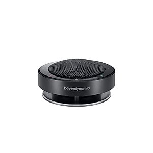 beyerdynamic PHONUM Bluetooth/USB Speakerphone - Beamforming Mics with 360° Voice-Tracking, Active Noise Cancelling, Compatible w/All Leading Platforms and Hardware Including Zoom, 12 Hour Battery