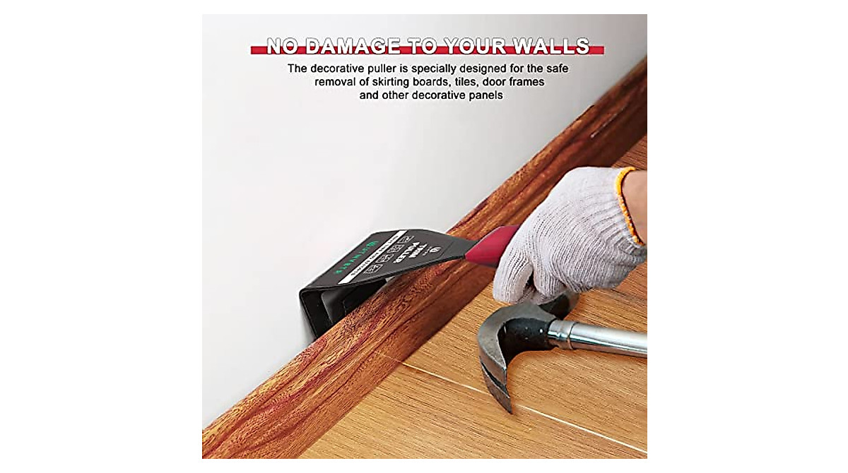High-Performance Trim Puller Tool for Baseboard Removal