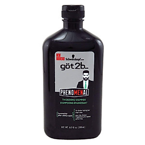 Got2B Phenomenal Shampoo Thickening 16.9 Ounce (500ml) (2 Pack)