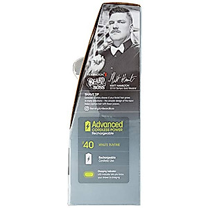 Remington PR1335B R3000 Series Men's Electric Razor with Precision Plus Heads Stubble Attachment Included Black, Black/Blue, 1 Count