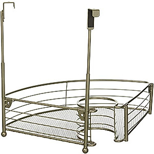 Spectrum Diversified MyBella Hair Styling Station, Over the Cabinet Door, Satin Nickel