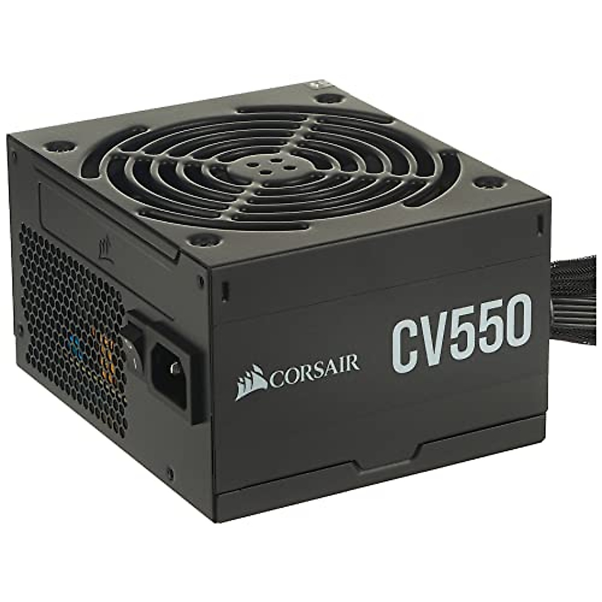 Corsair CV550, CV Series, 80 Plus Bronze Certified, 550 Watt Non-Modular Power Supply - Black