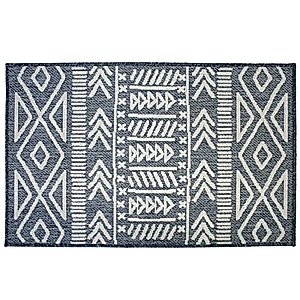 Pilgrim Home and Hearth Fireplace Hearth Rug, 46" x 28", Beautiful