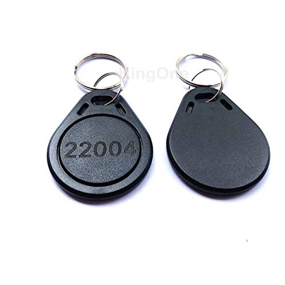 100pcs 26 bit Keyfobs Proximity Fob Works with Prox Key ISOProx 1346 1386 1326 H10301 Format Readers. Works with The vast Majority of Access Control Systems (Black)