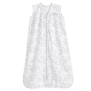 HALO Sleepsack 100% Cotton Wearable Blanket, TOG 0.5, Midnight Moons, Medium, 6-12 Months