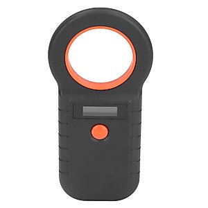 Wisoqu Portable Pet Microchip Scanner, 2.4G 134.2Khz 125Khz 128 Data Storage Animal Tag Scanner, Rechargeable Handheld Pet Chip ID Scanner, Support EMID FDX B Format