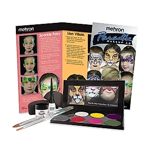 Mehron Makeup Professional Premium Makeup Kit - Paradise Face & Body Paint *