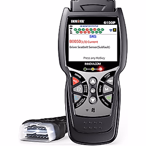 INNOVA 6100P OBD2 Scanner ABS SRS Transmission, Car Code Reader Diagnostic Scan Tool with Oil Reset, Battery & Alternator Test, Full OBD II, Live Data