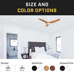 Big Ass Fans Haiku L Smart Ceiling Fan, 52", Black