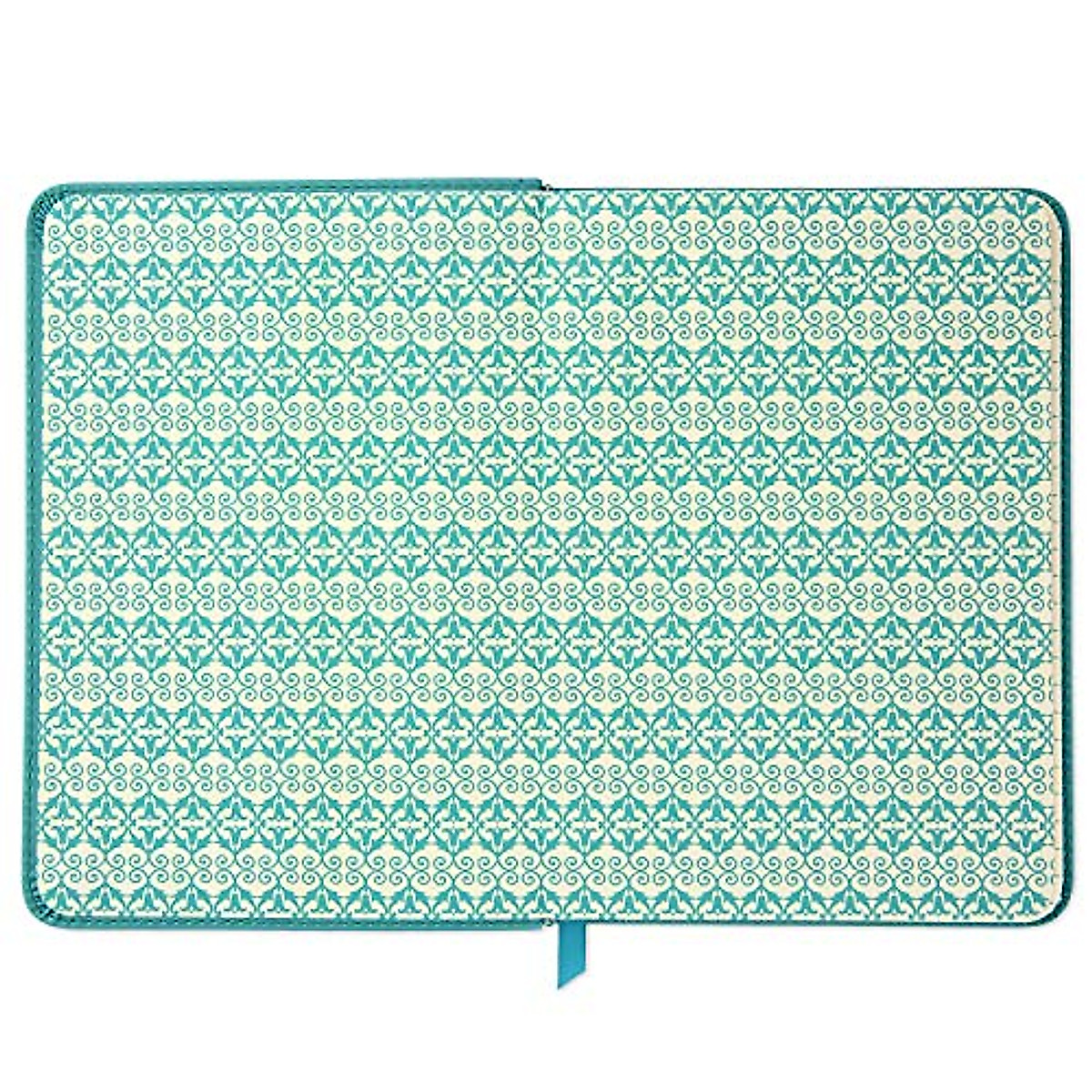 Hallmark Soft Cover Journal with Lined Pages (Scroll Bird, Teal) (5HWJ6935)