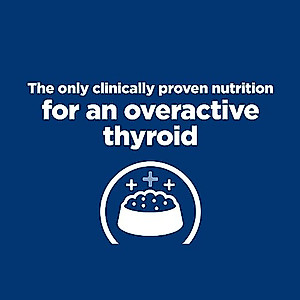 Hill's Prescription Diet y/d Thyroid Care Dry Cat Food, Veterinary Diet, 8.5 lb. Bag