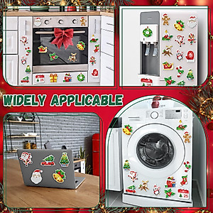 20 Pcs Christmas Diamond Painting Magnets Xmas Refrigerator Magnets Diamond Stickers Happy Holiday Diamond Painting Kits Diamond Art for Car Mailbox Kitchen Christmas Decorations Gifts
