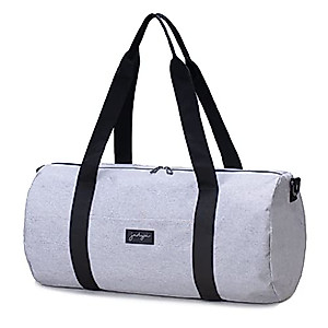 Jadyn 19” Barrel Womens Duffel/Gym/Weekender Bag (Heather Gray)
