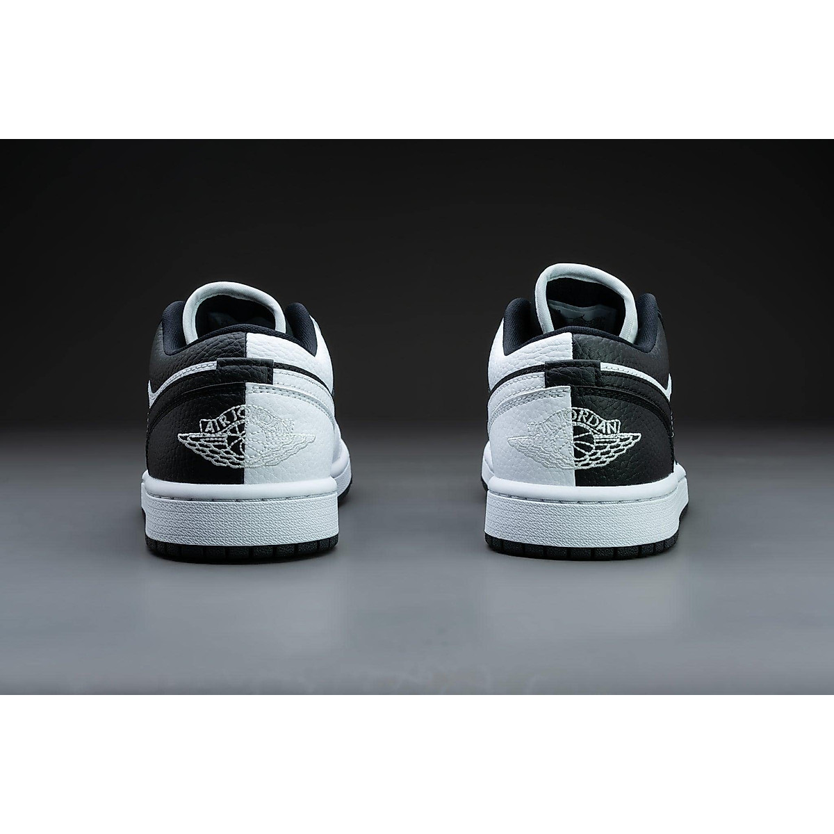 Nike Jordan Womens WMNS Air Jordan Low 1 DR0502 101 Homage - Size 8W White/Black/White