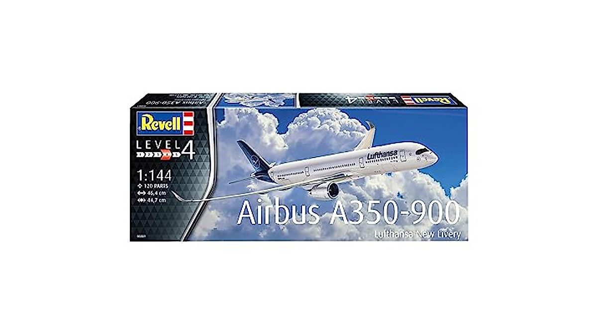 Revell Airbus A350-900 Model Kit - Perfect for Collectors