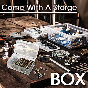 Lasnten Shear Pin and Cotter Pin Kit Snow Blower Shear Pin 738-04124A and 714-04040 for Snow Blower (30)