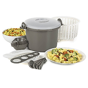 Progressive Rice & Pasta Cooker Set, 12 Cup Capacity