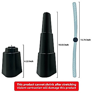 utipef Fly Fans for Tables, Portable Automatic Table Food Fly Fan Picnic Drive Fans for Outdoor Indoor Meal, Keep for Your Food Clean Restaurant, Party, Home (Black 4Pcs)